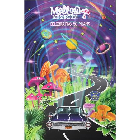 50th Anniversary - Mellow Mushroom Shop Retail